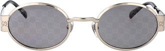 Gucci Lunettes De Soleil - Argent