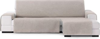 Eysa Valkiria sofabezug chaiselongue 240 cm rechts frontalsicht, Farbe 00, Leinen 0