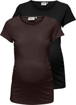 Only Olmlovely Life S/S Oneck Top2Pack Noos