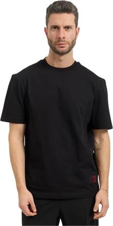 HUGO BOSS Homme, Tops, Noir, Taille: 2XL T-shirt Relaxed