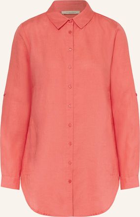 Lilienfels Lilienfels Hemdbluse Aus Leinen orange