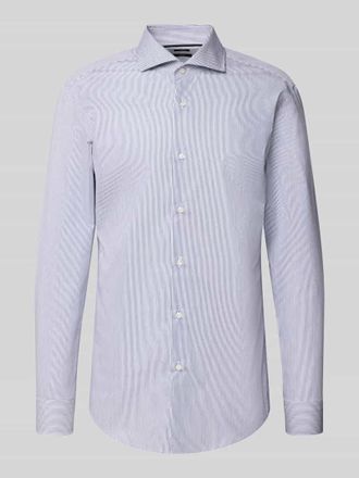 HUGO BOSS Slim Fit Businesshemd aus reiner Baumwolle
