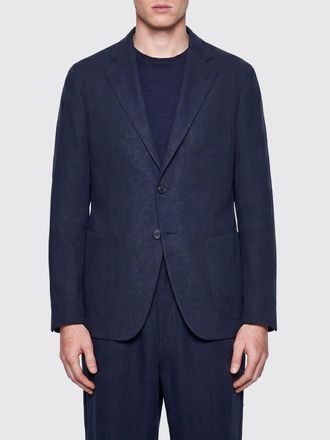 Giorgio Armani Veste Homme couleur Bleu