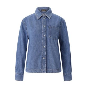 Windsor Femme, Blouses et Chemises, Bleu, Taille: 42 FR Ivy Denim Blouse