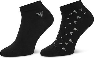 Emporio Armani Kurze Socken EA7 Emporio Armani EM000538 AF25376 MC624 Schwarz