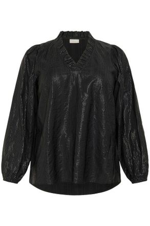 Kaffe Curve Langarmbluse Langarm-Bluse KCanni Gro&szlig;e Gr&ouml;&szlig;en