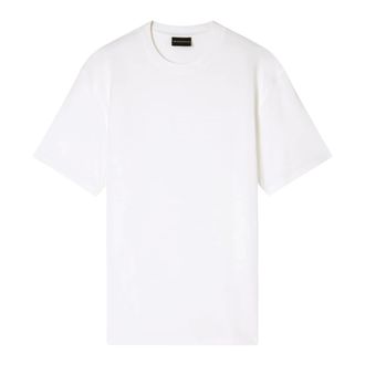 Emporio Armani Homme, Tops, Blanc, Taille: XL Short Sleeve T-Chemises