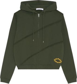 &Eacute;tudes Studio Homme, Sweatshirts et sweats &agrave; capuche, Vert, Taille: S Sweat &agrave; capuche zipp&eacute;