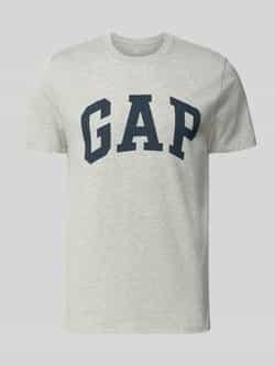 GAP T-Shirt mit Logo und Rundhalsausschnitt