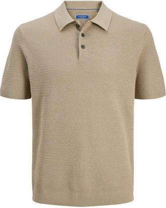 Jack & Jones Poloshirt Bluriley (1-tlg) Poloshirt - Baumwolle - Atmungsaktiv
