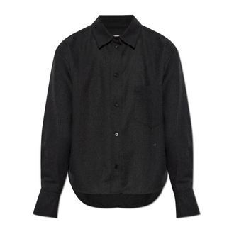 Victoria Beckham Ellys Shirt - - Blouses & Shirts - Damen - Grau - XS