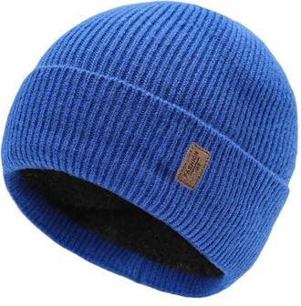 Generic Bonnet Femme Hiver Bonnet Femme Chapeau Femme Hiver Confortable Classique - Outdoor Lettres Vintage Automne Hiver, Rembourr&eacute; Thermique, Style R&eacute;tro po