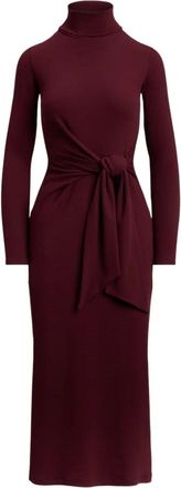 Ralph Lauren Femme, Robes, Brun, Taille: 36 FR Vaureen Robe de jour &agrave; manches longues