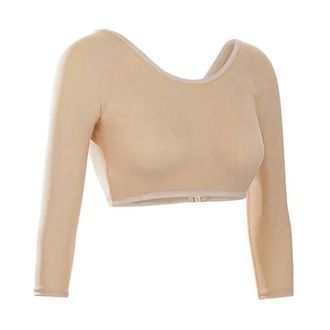 Generic T-shirts surdimensionnés pour femme avec col en V des deux côtés, grande taille, haut court galbant pour les anciens combattants, chemises à manches l