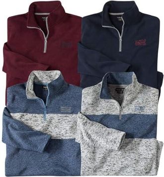 Atlasformen Lot de 4 Sweats Molleton Atlas - XXL