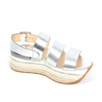 Hogan Silberne Sandalen - - Shoes - Damen - Grau - 36 1/2 EU