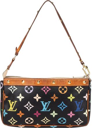 Louis Vuitton Crossbody Bags - Louis Vuitton Murakami Multicolor Pochette Accesso - Gr. unisize - in Braun - für Damen