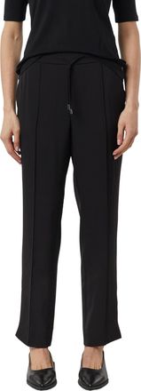 Comma Damen Hose 2176860 Grey/Black 36