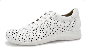 PieSanto 250903 Chaussures respectueuses du cuir blanc pour femme, Blanc 37564, 38 EU