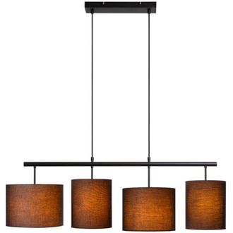 Lucide Maya - Pendelleuchten - 4xE27 - Schwarz - Lucide