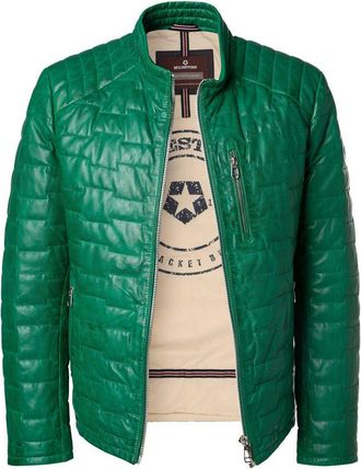 Milestone Lederjacke aus gestepptem Lammleder