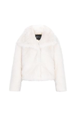 Faina Jacke Frauen cremefarben