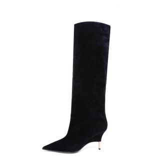 Cesare Gaspari Bottes hautes Noir Elegance - Femme - Chaussures - Noir - Taille: 38 EU