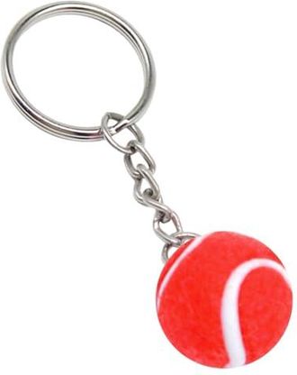 Generic Porte-cl&eacute;s balle de tennis en peluche | Porte-cl&eacute;s balle de tennis et porte-cl&eacute;s de sport : accessoire de sport pour sac de voiture, jouet de r&eacute;compen