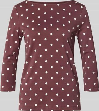 Christian Berg Shirt aus reiner Baumwolle mit 3/4-Arm