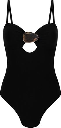 Hunkem&ouml;ller Hunkem&ouml;ller Cabo Shaping Badeanzug - Black - XS