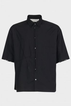 Isabel Benenato Isabel Benenato, Homme, Chemises, Noir, Taille: L Poplin Shirt