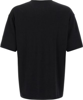 Christophe Lemaire Cotton and Silk Blend T-Shirt - Black