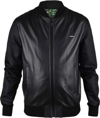 Philipp Plein Homme, Vestes, Noir, Taille: XL Bomber Jacket