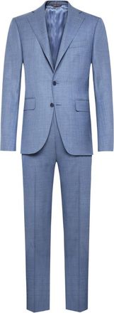 Canali Anzug mit einreihigem Sakko in feiner Woll-Qualit&auml;t in