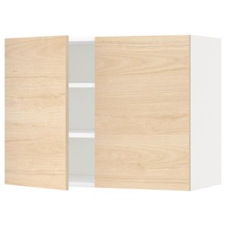 IKEA METOD Wandschrank mit Böden und 2 Türen
