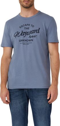 s.Oliver T-Shirt mit Artwork aus Reiner Baumwolle