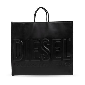 Diesel unisex, Sacs, Noir, Taille: ONE Size DSL 3D Shopper Handbag