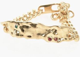 Palm Angels Melted Chain Bracelet GOLD - MULTICOLOR size Unica
