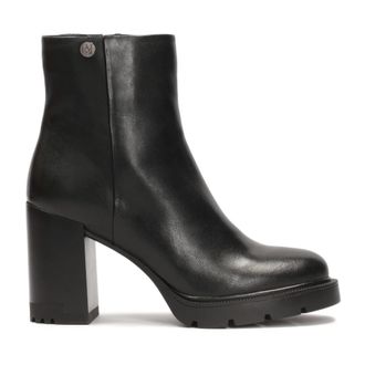 Kazar Stiefel mit breiten Abs&auml;tzen und Rei&szlig;verschluss - - Shoes - Damen - Schwarzk - 38 EU