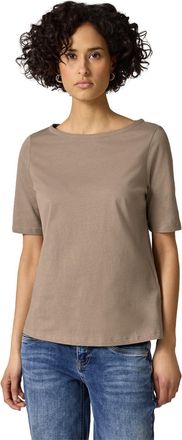 Street One Basic T-Shirt Light Terra Mocha 38