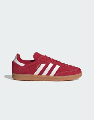 adidas Originals Samba OG - Baskets - Rouge victoire/blanc nuage