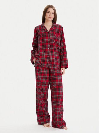 Polo Ralph Lauren Pyjama 4P8043 Rot Relaxed Fit