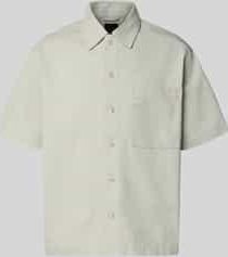 Boss Orange by Hugo Boss Regular Fit Freizeithemd aus Baumwoll-Mix Modell LAPOU