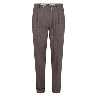 Barba Homme, Pantalons, Brun, Taille: 2XL Roma Chino Pantalons