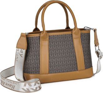 Miss Lulu Damen HBM2422-BN Handtasche, Braun