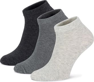 Gino Rossi Kurze Socken GINO ROSSI CEO_AS_GR_3MB_001S-AW26 (3-PACK) Grau