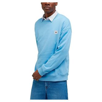 Lee Mens CORE Loose SWS Sweatshirt, PREP Blue, X-Large