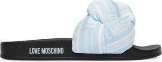 Love Moschino Pantoletten JA28312G0OIW370A Hellblau