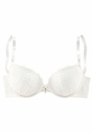 Lascana Push-up-BH mit Spitzencups und herausnehmbaren Kissen