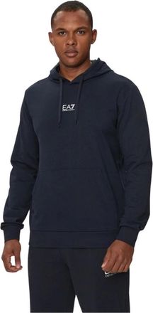 Emporio Armani Emporio Armani Ea7, Homme, Sweatshirts et sweats &agrave; capuche, Bleu, Taille: S SweaT-shirts &agrave; capuche